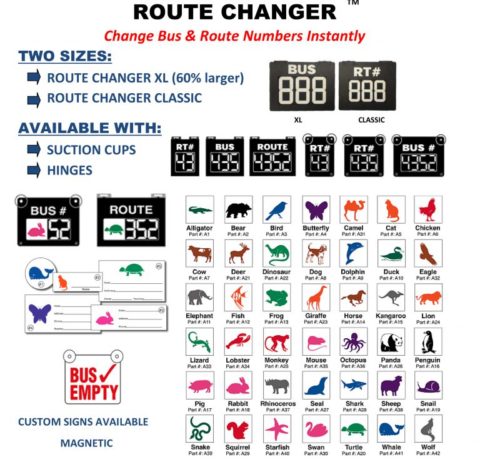Route Changer - Chalk's Bus Parts